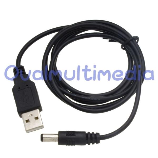 USB電源ケーブル　USBから5V電源を取りたいときに使うケーブルです。