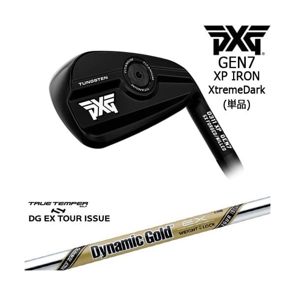 【OVDカスタム】PXG 0311 GEN7 XP IRON アイアン 単品 4I 5I GW SW LW ExtremeDark ブラック ゴルフクラブ
