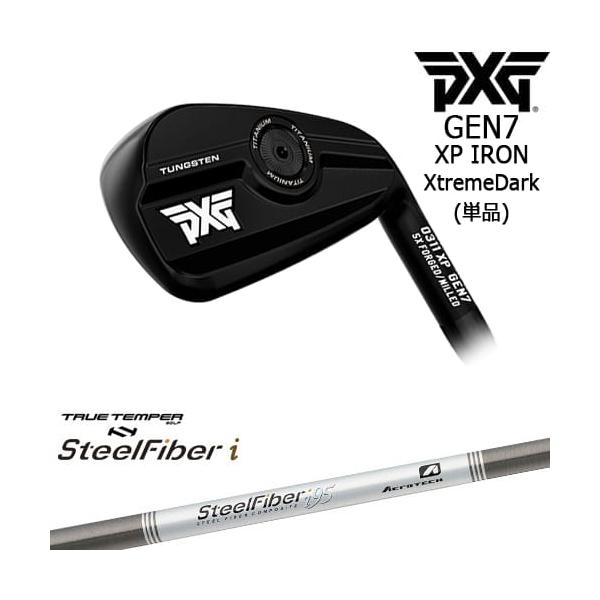 【OVDカスタム】PXG 0311 GEN7 XP IRON アイアン 単品 4I 5I GW SW LW ExtremeDark ブラック ゴルフクラブ