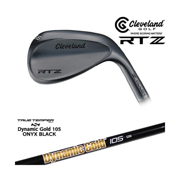 【OVDカスタム】Cleveland RTZ WEDGE クリーブランド アールティーゼット ウェッジ ブラックサテン カスタムクラブ ゴルフクラブ