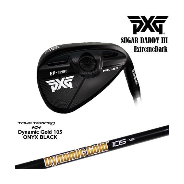 【OVDカスタム】PXG 0311 SUGAR DADDY3 ミルド ウェッジ ExtremeDark エクストリームダーク ブラック シュガーダディー ゴルフクラブ
