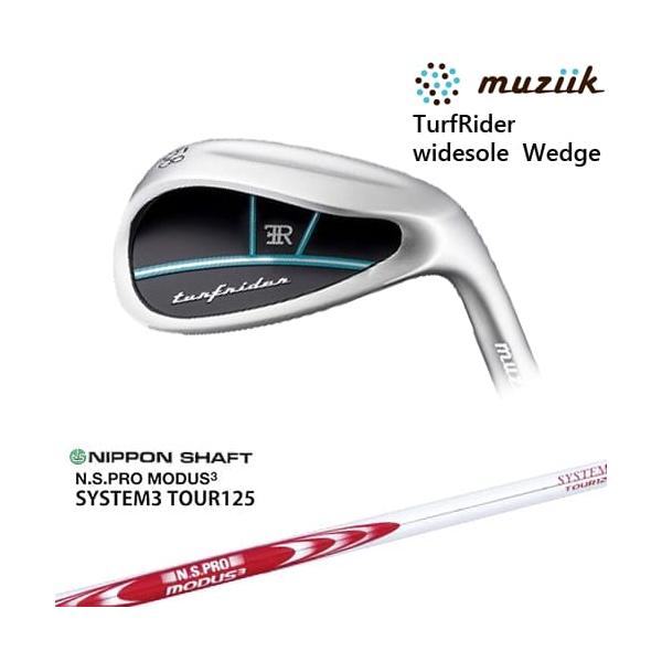 【OVDカスタム】muziik TUrfRider Widesole Wedge ムジーク ターフライダー ワイドソール ウェッジ カスタムクラブ ゴルフクラブ