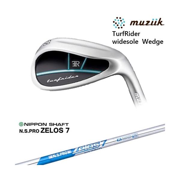 【OVDカスタム】muziik TUrfRider Widesole Wedge ムジーク ターフライダー ワイドソール ウェッジ カスタムクラブ ゴルフクラブ