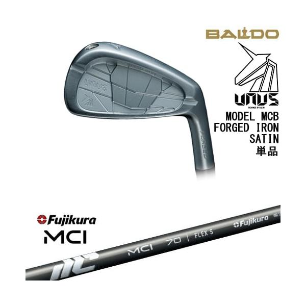 【左(レフティ)は3月末発売予定】BALDO UNUS MODEL MCB FORGED IRON PLATINUM MIST SATIN バルド ウヌス モデル エムシービー フォージドアイアン単品 5I GW プラチナム ミスト サテン...