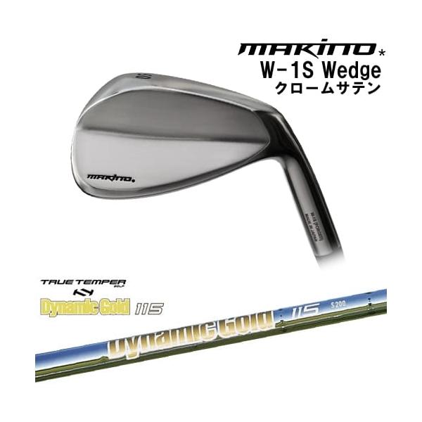 【OVDカスタム】MAKINOGOLF W-1S Wedge クロームサテン仕上げ マキノゴルフ ウェッジ カスタムクラブ ゴルフクラブ