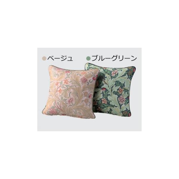 1912年に木版壁紙としてデザインしたものを織物にしています。アカンサスの大胆な葉と小花の組合せで奥行きのある表現です。洗濯機で洗えますので、お手入れも簡単です。