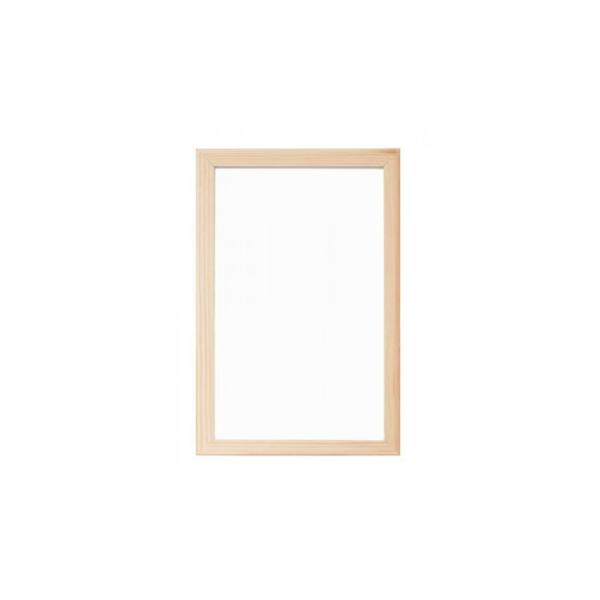 優しい色合いの天然木フレームです。シンプルで使いやすい、壁掛けのできるボードです。