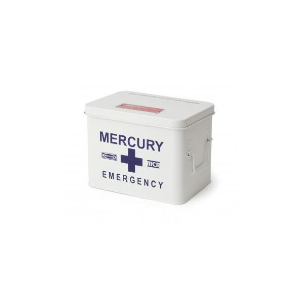 救急箱としてはもちろん、小物入れとしてもご使用いただけます。中には取り外しできるトレイと収納しやすい仕切りが付いています。