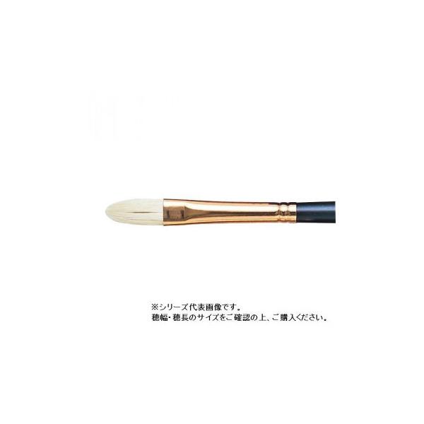 油彩用のブタ毛仕様の筆です。