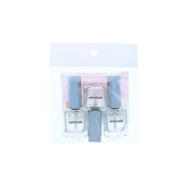 カラーのミックスやオイルの保管などに。イタリア製のガラスボトル。