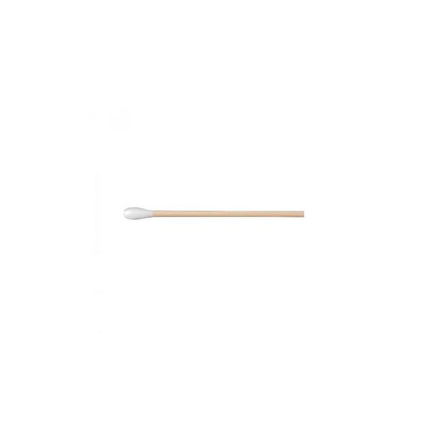 衛生的な医療用滅菌綿棒です。