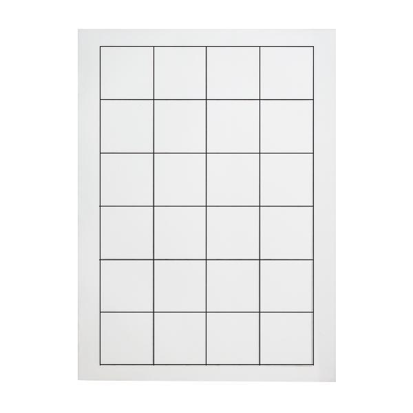 手漉風の練習用兼清書用半紙です。