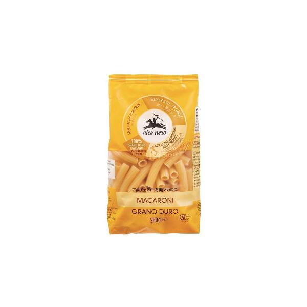 グラタン、サラダなど幅広く利用できます。イタリア産有機デュラム小麦100％。