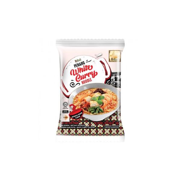 ホワイトカレー麺は、マレーシア・ペナンの屋台が発祥のラーメン。クリーミーなココナッツミルク、濃厚なエビと魚介ベースとたくさんのスパイスが組み合わさったカレーペーストは食欲を刺激します。
