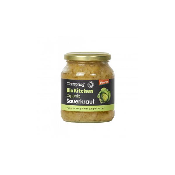 有機白キャベツ、有機ジュニパーベリーを塩漬けし自然発酵させました。ほどよい酸味とキャベツのシャキシャキ感をしっかりと感じられます。