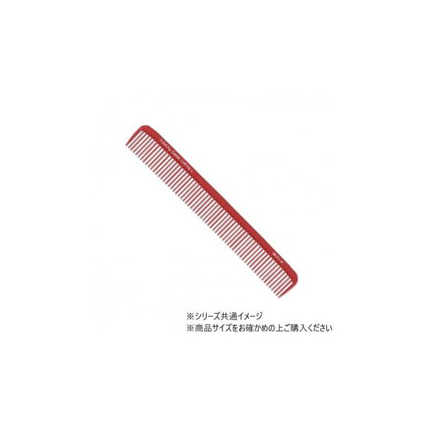 使用頻度の高いやや狭い密歯のストレートコーム。全長はLサイズで櫛歯1本のサイズを1.2mmで成形し、1.7mm間隔で59本に設定しました。ドライ&amp;ウェットでの適度なテンションと最適なコーミング感を実現し、正確で的確な引き出しを幅広い...