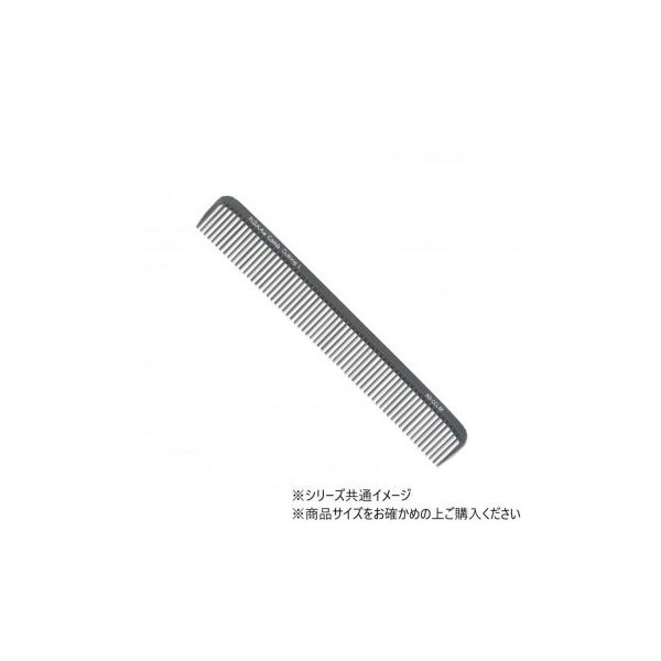 使用頻度の高いやや狭い密歯のストレートコーム。全長はLサイズで櫛歯1本のサイズを1.2mmで成形し、1.7mm間隔で59本に設定しました。ドライ&amp;ウェットでの適度なテンションと最適なコーミング感を実現し、正確で的確な引き出しを幅広い...