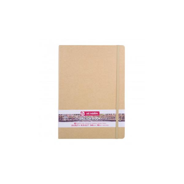 スケッチブックとししてはもちろん、手帳や日記作品集など様々な使い方ができます。水彩・ペン・パステル・色鉛筆などに使える汎用性の高い細目の中性紙(140g/m2)、80枚綴じ。