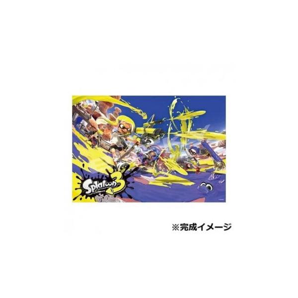 『スプラトゥーン3』のパッケージイラストを使用した1000ピースジグソーパズルです。