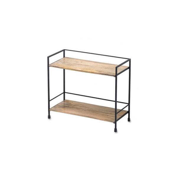 朝のコーヒーセットはここに。キッチンのデットスペースにも。ポットなどを置いて、植物たちのスペースにもおすすめです。