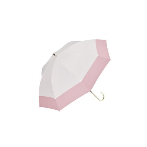 シンプルでシックな色合いと、ゴールド素材が上品な印象の日傘です。手開きタイプで、内側の生地は黒いコーティングで高い遮熱効果を実現しました。