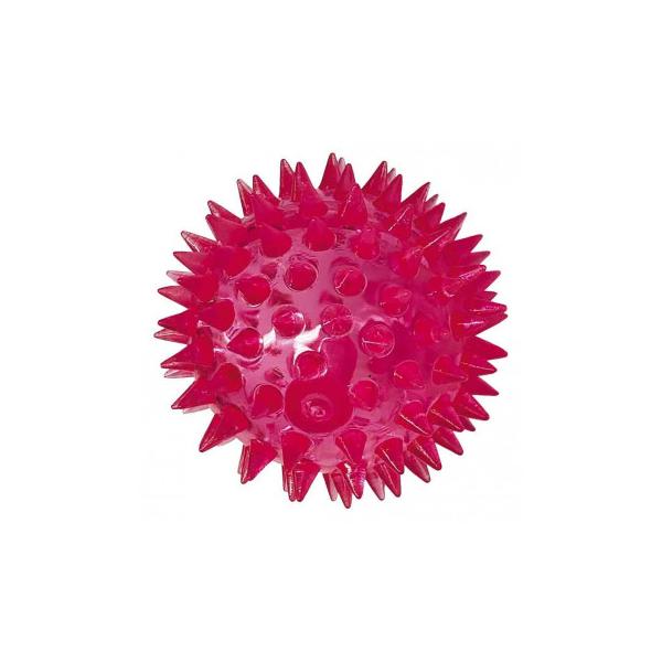 衝撃で光る、イガイガ形状のボールです。音も鳴ります。