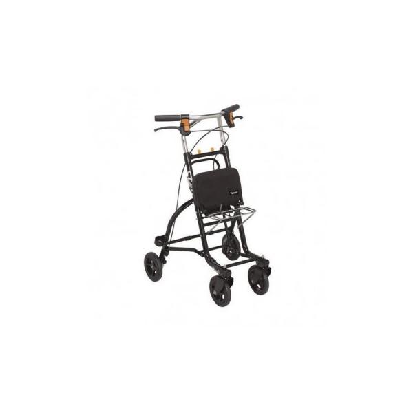 背の高い方にも対応できるハンドル高さ設定、男性に人気のシンプルでスマートなシルバーカーです。キャスターは、直進または回転角度110度に調節できます。駐車ブレーキはワンタッチで、手元で簡単に掛けることができます。押し手高さは、調節ツマミを内側...