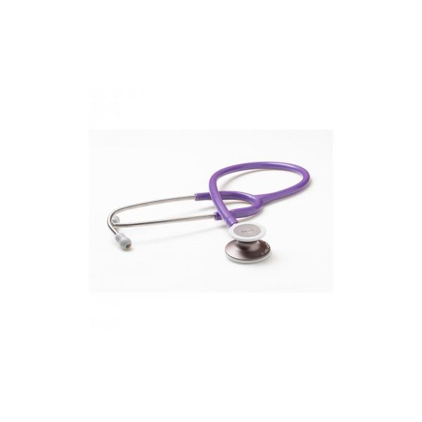 重量130gの軽量アルミニウム製ライトウェイト聴診器です。フィンガーシェイプデザインにより、指2本で保持でき、雑音を抑えて高い聴音効率を発揮します。柔らかいシリコン素材を採用したスムースフィットイヤーチップは長時間使用でも快適。小児面はノン...
