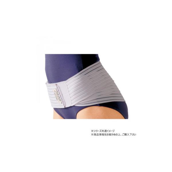 3重ベルトがボディにフィット。しっかり骨盤を引き締めます。おなか部分にあたるベルト幅は約8cmです。最大24cmの3重ベルトで骨盤を安定させます。メッシュ素材で通気性がよく、一年通して着用できます。