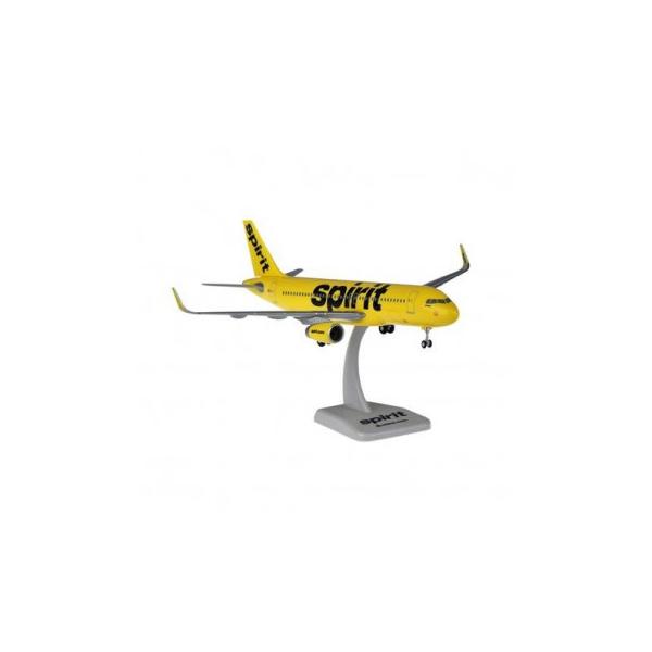 HoganWingsのA320スピリット航空シャークレットランディングギア付模型です。