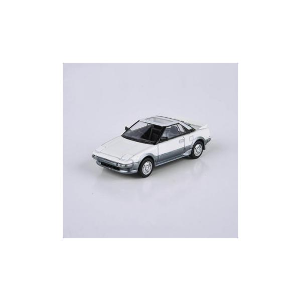 PARAGONのトヨタMR2MK1・1985ホワイト/シルバーLHD模型です。