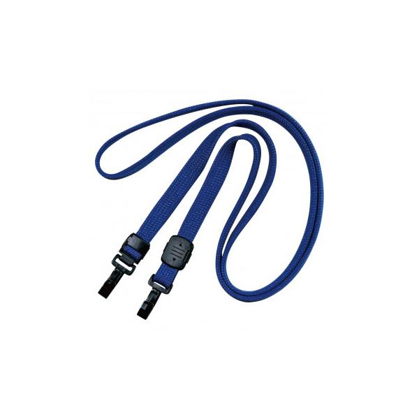 安全装置・長さ調整付。取り付け・取り外しが簡単で外れにくいフック式。