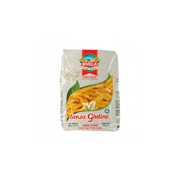 とうもろこしとお米で作りました。小麦アレルギーの方にもおいしくペンネアラビアータを味わっていただけます。