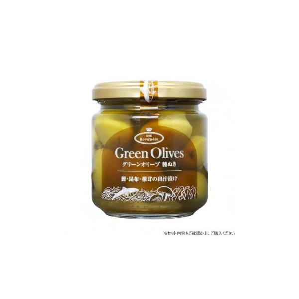 自然発酵で渋抜きをした旨味のあるギリシャ産オリーブを昆布・鰹・椎茸の合わせ出汁に漬け込みました。旨味たっぷりで風味豊かな美味しさをお楽しみください。