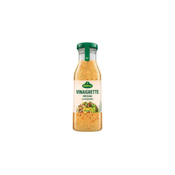 細かくきざんだ赤ピーマン、たまねぎ、ディル、パセリなど数種のハーブ、香辛料とともに、ワインビネガーでブレンドしたノンオイルで低カロリーのドレッシングです。