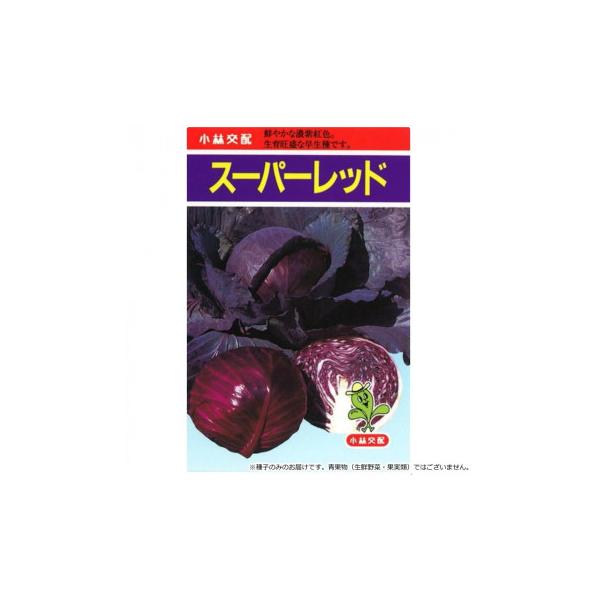 濃い紫紅色のキャベツです。早生品種で、重さは1.2〜1.5kgです。良質、丸型球で良くしまり裂球が遅い品種です。外葉は肉厚で大葉です。生育が旺盛で、特に定植後の生育は良好です。平坦地では、6月下旬〜7月下旬の適期播きでは、播種後90〜110...