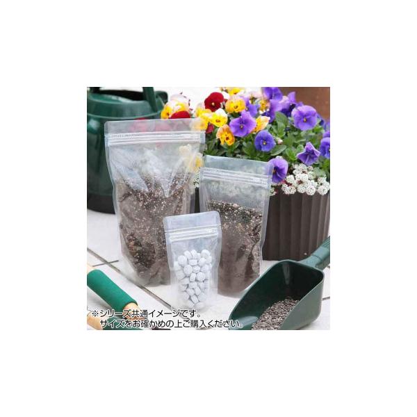 NY/PEの留め口付ラミネート袋です。易カットミシン目加工(ハの字カット)で簡単に開封することができます。ハサミいらずの留め口付スタンドパックは冷蔵食品、冷凍食品、農産加工品、海産加工品、米など穀類、肥料、日用雑貨品、文房具など幅広くご利用...