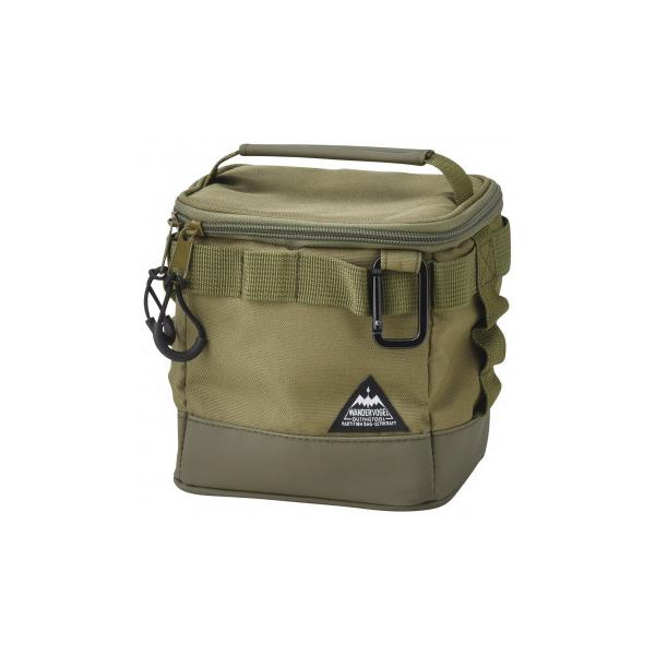 スパイスなどの小物収納に便利なコンパクトサイズ。バッグインバッグとしても使えます。