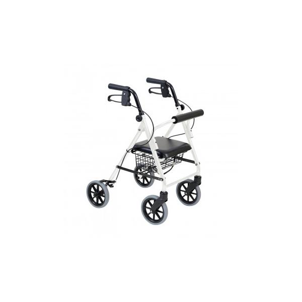 ●握りやすいグリップ形状。耐久性のあるブレーキユニットを採用。●物を運ぶためのバスケットは座面の下にあり安定性を重視。●座面クッションを備え、歩行途中でも腰掛けることができます。●バスケットを外してストラップを引くだけで簡単に折りたためます...