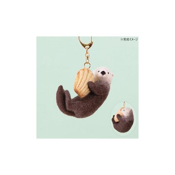 インスタグラムフォロワー3万人超えのtroisMさんの作品がキット化。キーホルダーつきなので鞄や鍵につけて一緒にお出かけしましょう。