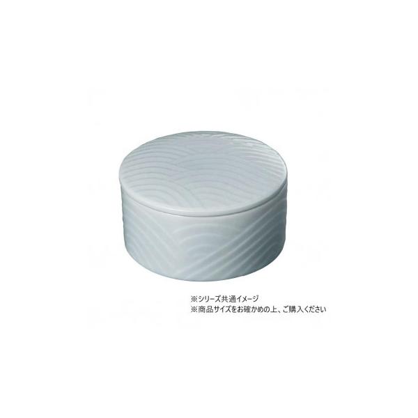 波文様と和が織りなす実用性の高い蓋物。おかずの盛り付けやお菓子入れ、そのまま保存容器としてもお使いいただけます。