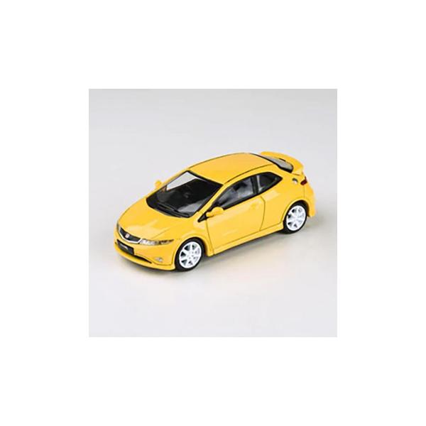 PARAGONのホンダシビックFN2TypeR2007サンライトイエローRHD模型です。