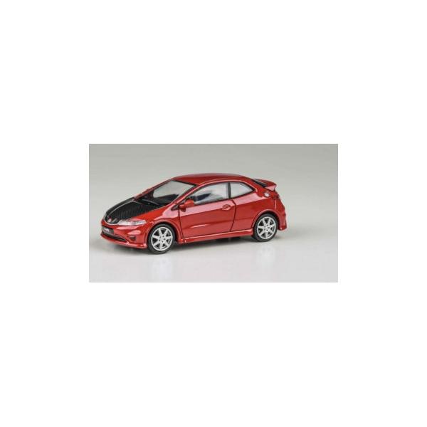 PARAGONのホンダシビックTypeR・FN2・2007レッド/カーボンRHD模型です。