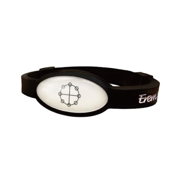 ■エレマナ　ブレスレット　ブラック　Mサイズ丸山修寛先生が開発されたブレスレットです。丸山式コイルブラックアイ。そして、カタカムナがデザインされているのが特徴です。現代の生活では、スマホ、タブレットパソコン、ノートパソコンなどを、ほぼ、毎日...