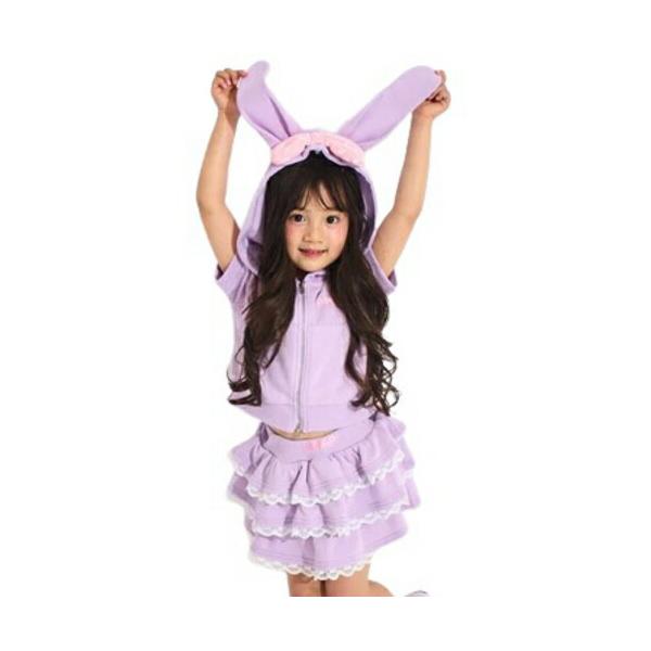 ANAP KIDS 24th ANNIVERSARYアニバーサリーアイテムとして「POMPOM」が復活耳付きフードがポイントになったスウェットパーカーとスカートのセットアイテム。やわらかなスウェット素材で動きやすく、デイリー使いにもぴったり...