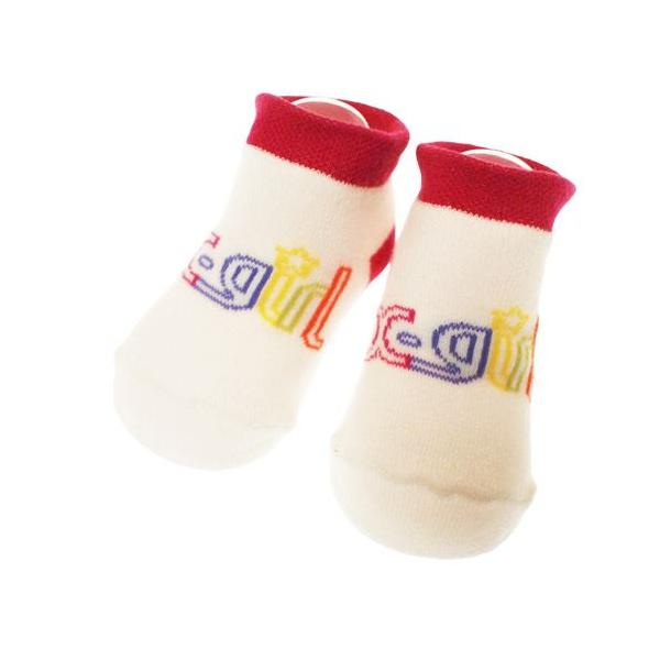 カラフルなミルズロゴと配色デザインがポイントのソックスです。明るい雰囲気でコーデに彩りを与えてくれます。ベビーの可愛らしさを引き立てるアイテム。素材綿 ポリエステル ポリウレタン原産国 中国ブランド / エックスガールステージス エックスガ...