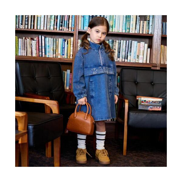 ピグメント加工でビンテージライクに仕上げたワンピースです。デニム調のスウェット生地を使用しており、カジュアルに着こなせます。ロゴ刺しゅうや星型のファスナートップがブランドらしいアクセント。これ一着でストリートテイストのコーディネートを楽しめ...