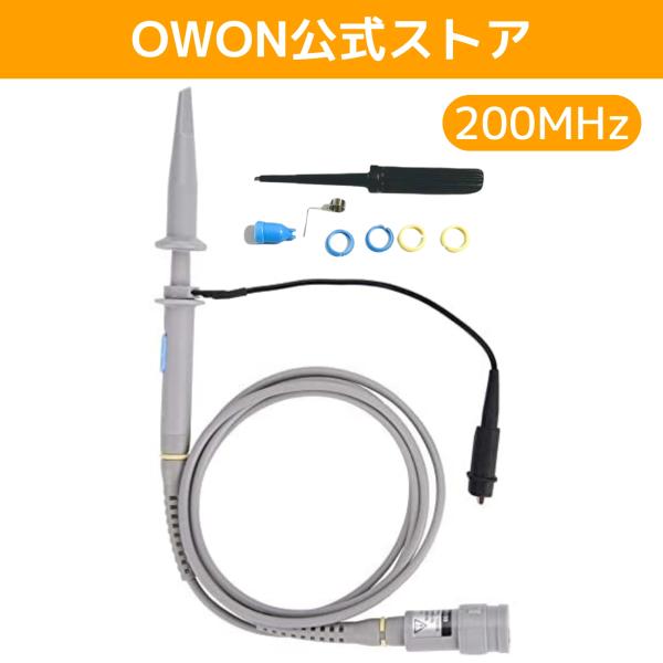 ■帯域幅：DC-6MHz DC-200MHz。 減衰比：1：10。■入力抵抗：1MΩ：10MΩ; 入力容量：1X：85pF-115pF 10X：14.5pF-17.5pF;■補償範囲：5pF~30pF; 動作電圧：1X：<300VDC...