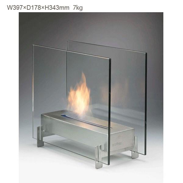 スタイリッシュなデザインが美しいエタノール暖炉。高品質なステンレススチール製の装飾用暖炉が暖かな室内空間を演出します。場所を選ばず設置できる置き型タイプは、あらゆるシチュエーションで活躍します。また、薪を用意することなく、いつでも暖かい炎を...