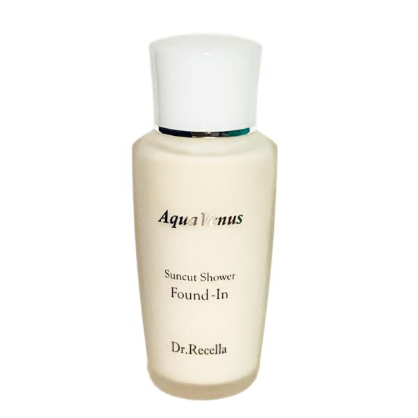 ドクターリセラ(Dr.Recella) アクアヴィーナス サンカットシャワー　ファンデイン(ベージュ)　液体タイプ 40ml【ナチュラルなツヤ肌を目指す方に】 ほんのりとピンクベージュの色味の日焼け止めです。 肌なじみが良く、気になるトラブ...